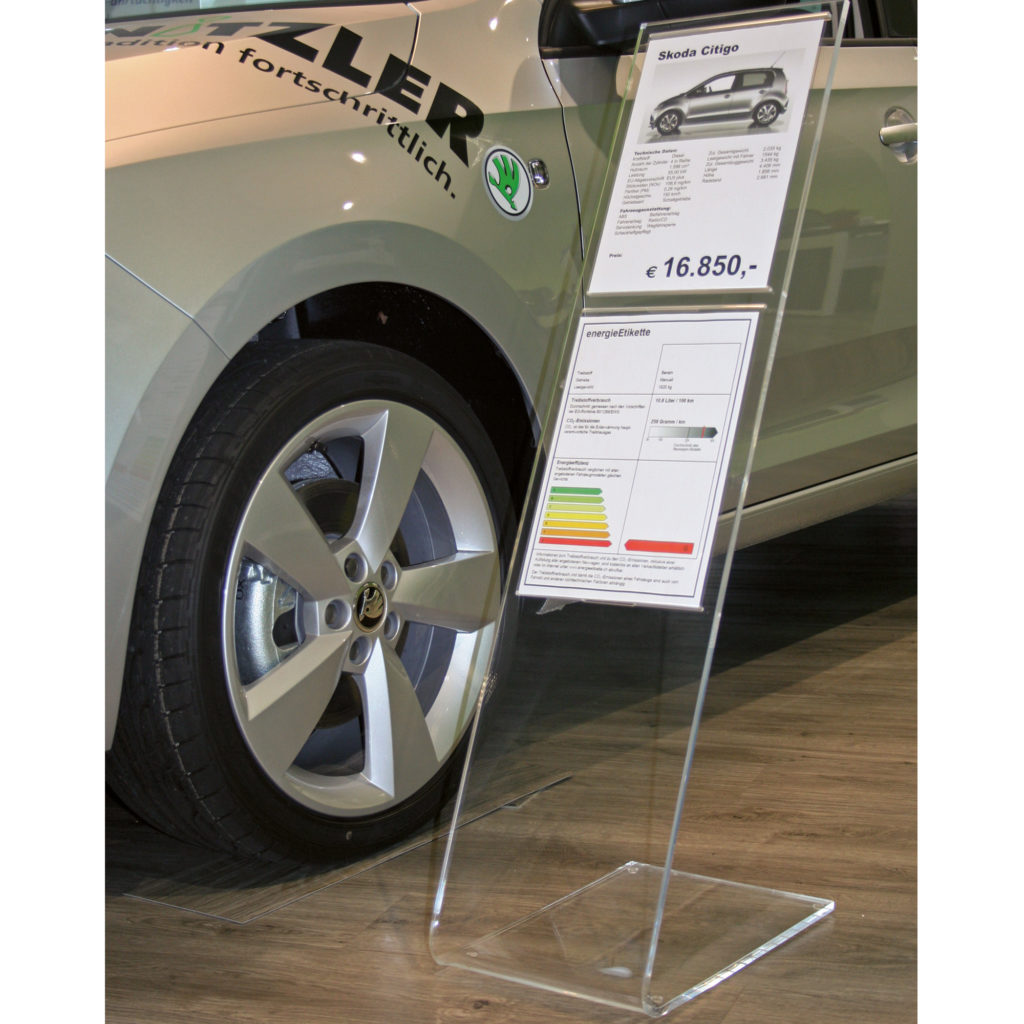 Duo akryl infostand | Ahb